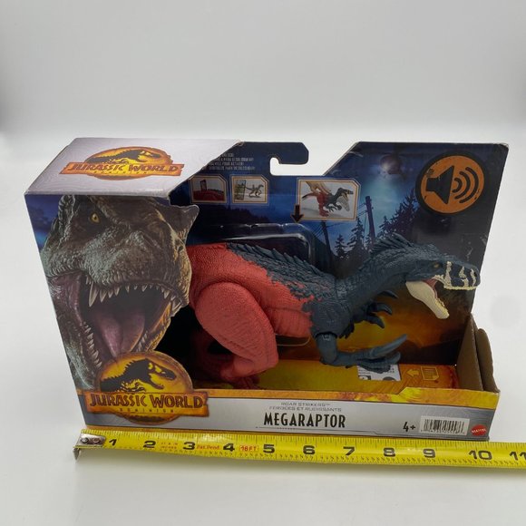 Mattel | Toys | Mattel Jurassic World Dominion Roar Strikers Megaraptor ...